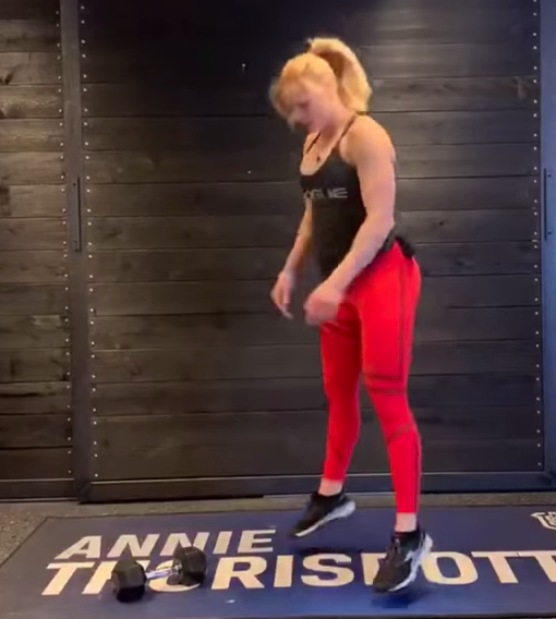 "Friday Fun" Workout, Home WOD by Annie Thorisdottir | WODwell