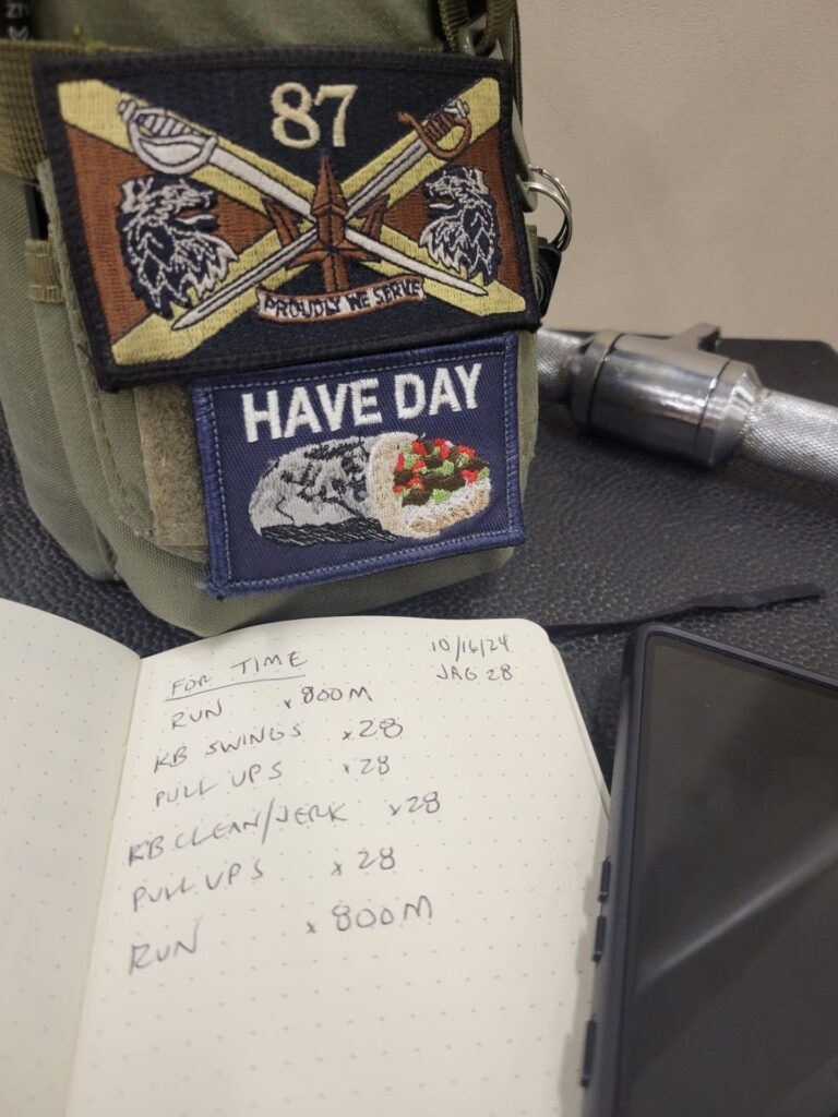 "Jag 28" Workout, Hero WOD | WODwell