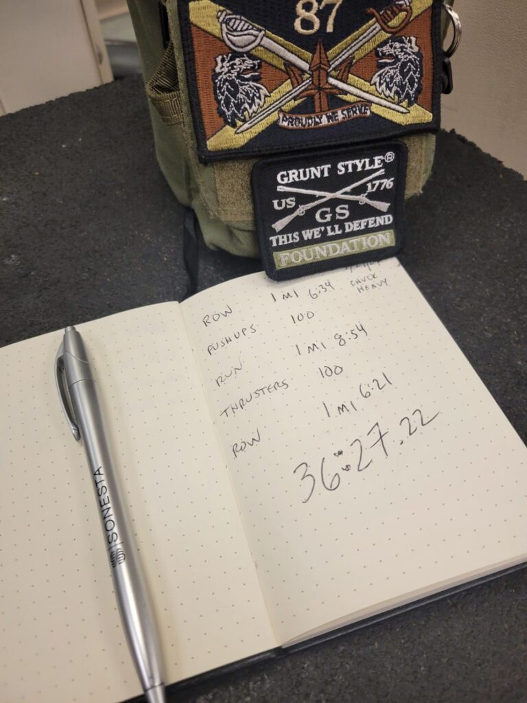 "Chuck Heavy" Workout, CrossFit 317 Hero WOD | WODwell