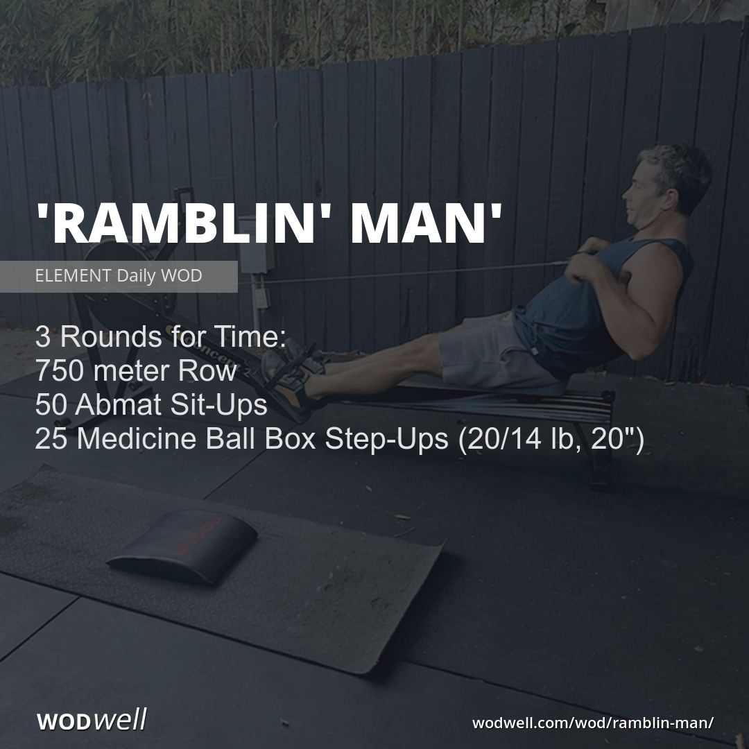 "Ramblin' Man" Workout, ELEMENT Daily WOD | WODwell