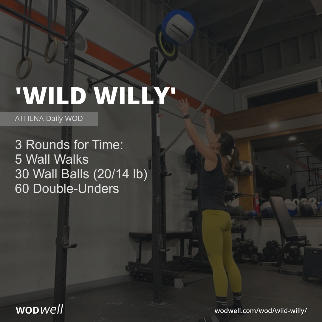 "Wild Willy" Workout, ATHENA Daily WOD | WODwell