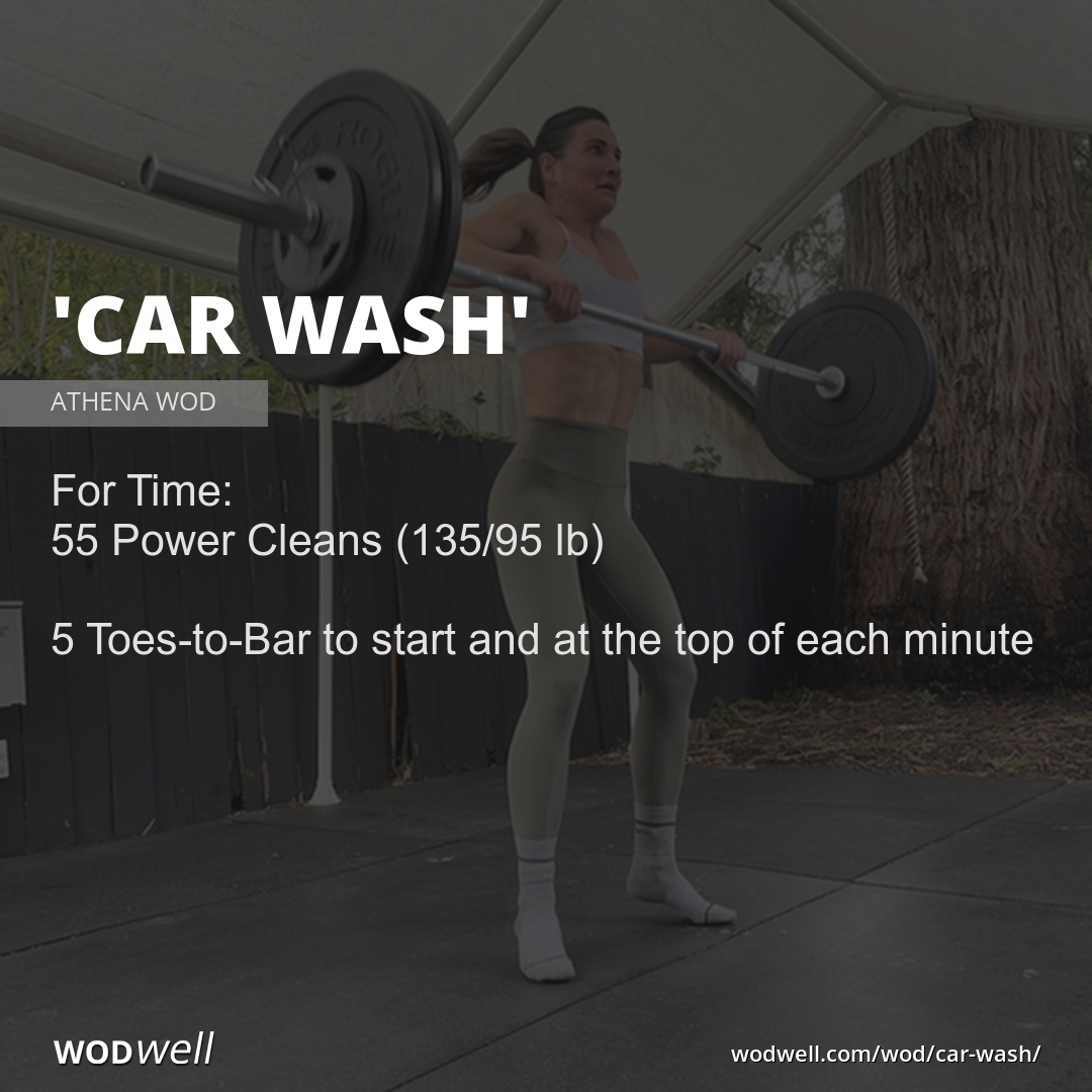 "Car Wash" Workout, ATHENA WOD | WODwell