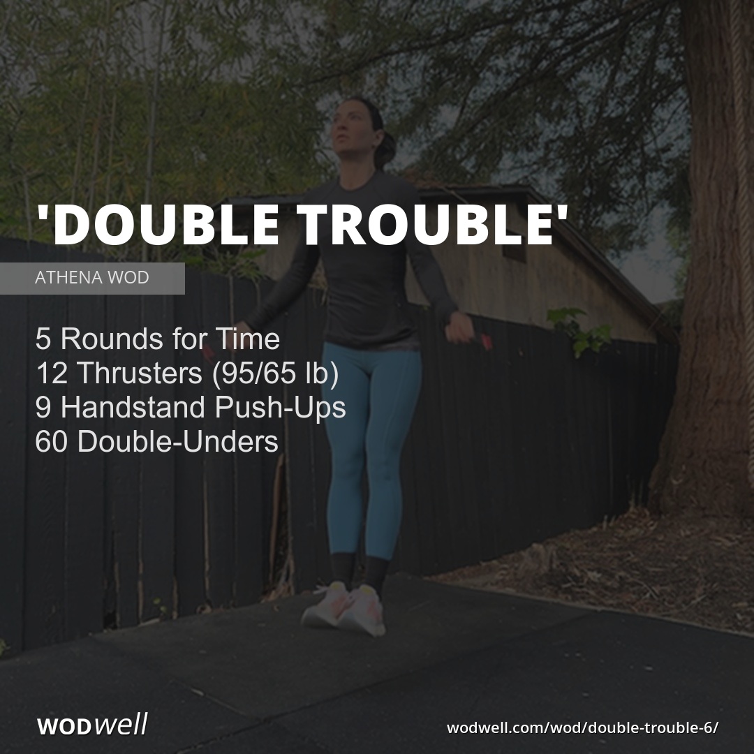 "Double Trouble" Workout, ATHENA WOD | WODwell
