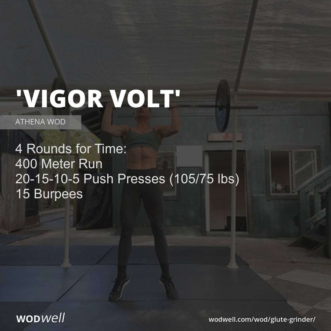 "Vigor Volt" Workout, ATHENA WOD | WODwell