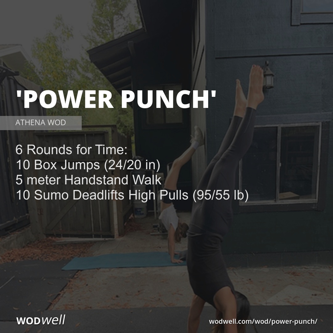 "Power Punch" Workout, ATHENA WOD | WODwell