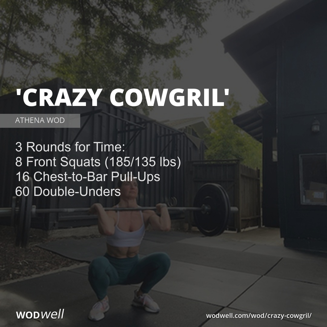 "Crazy Cowgril" Workout, ATHENA WOD | WODwell
