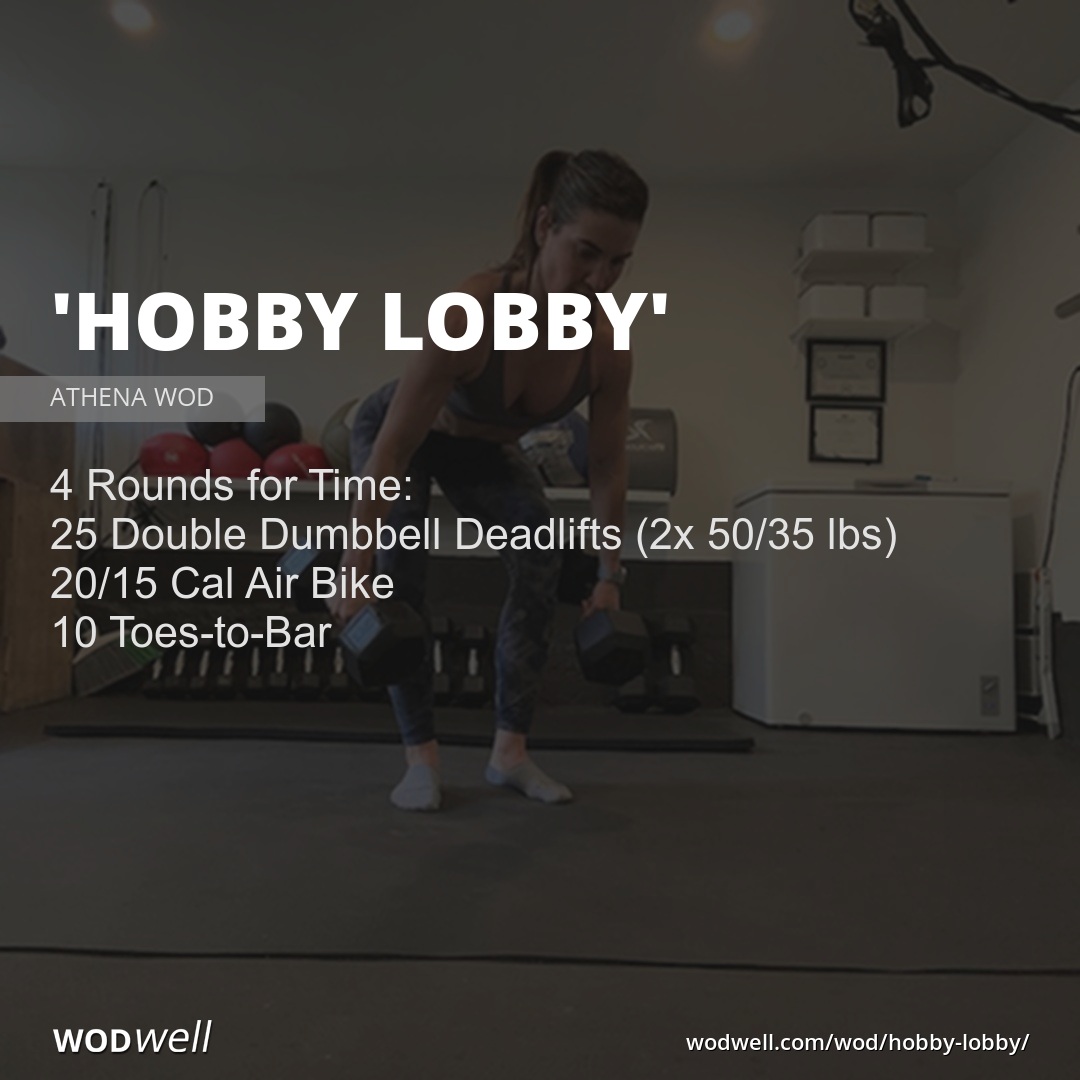"Hobby Lobby" Workout, ATHENA WOD | WODwell