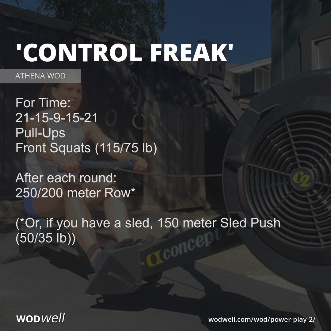 "Control Freak" Workout, ATHENA WOD | WODwell
