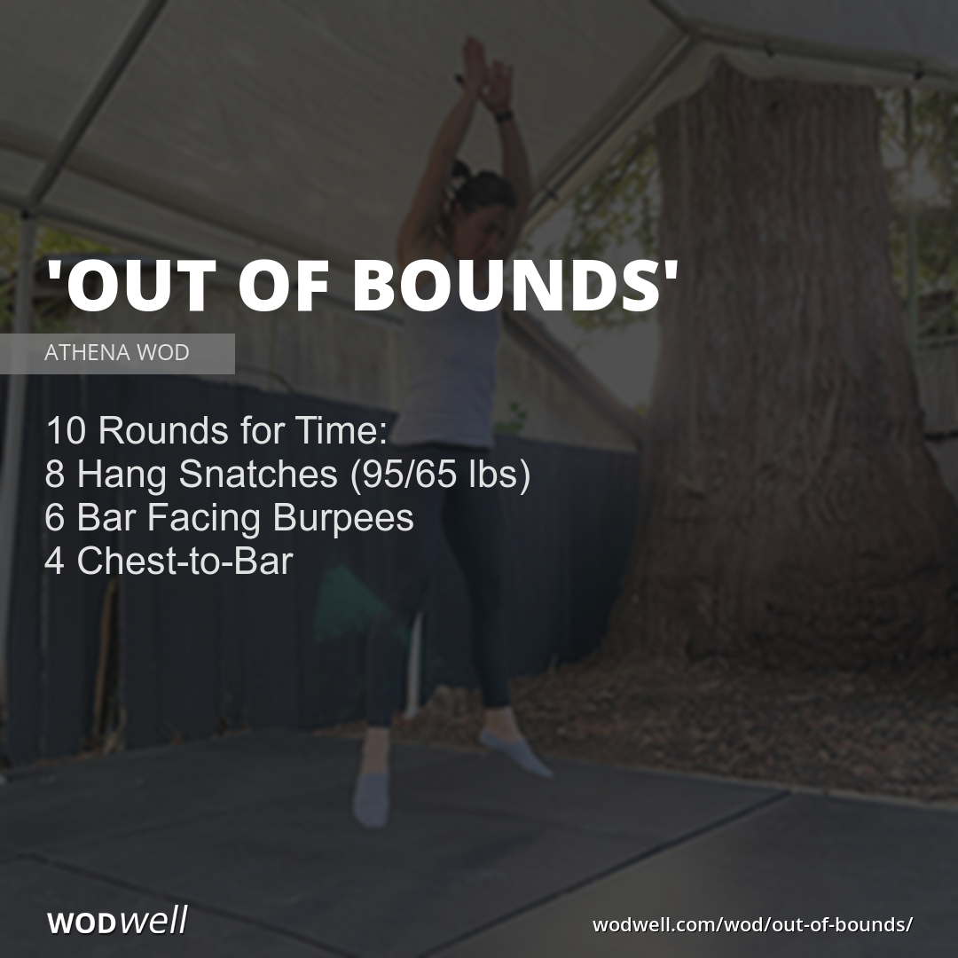 "Out of Bounds" Workout, ATHENA WOD | WODwell