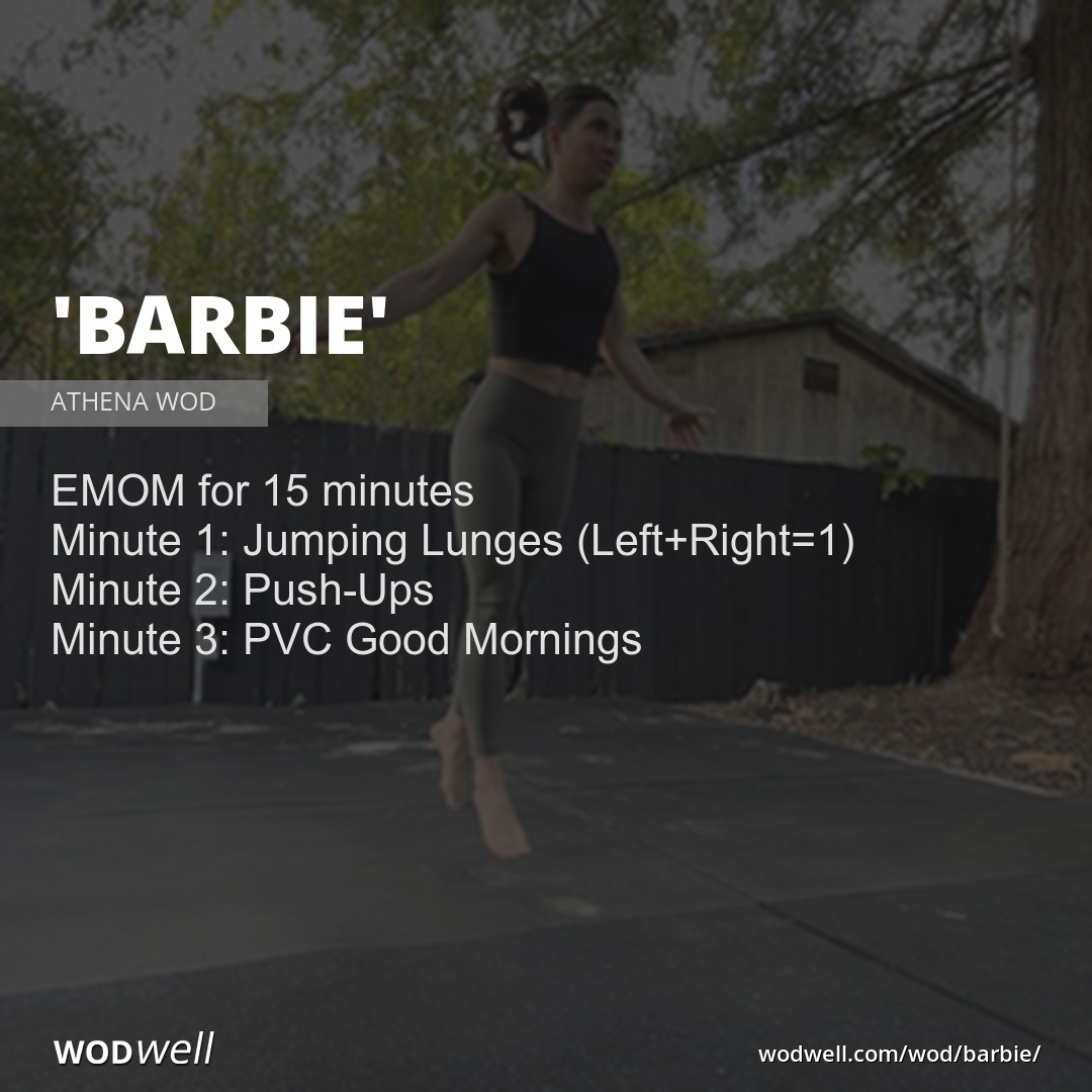 "Barbie" Workout, ATHENA WOD | WODwell