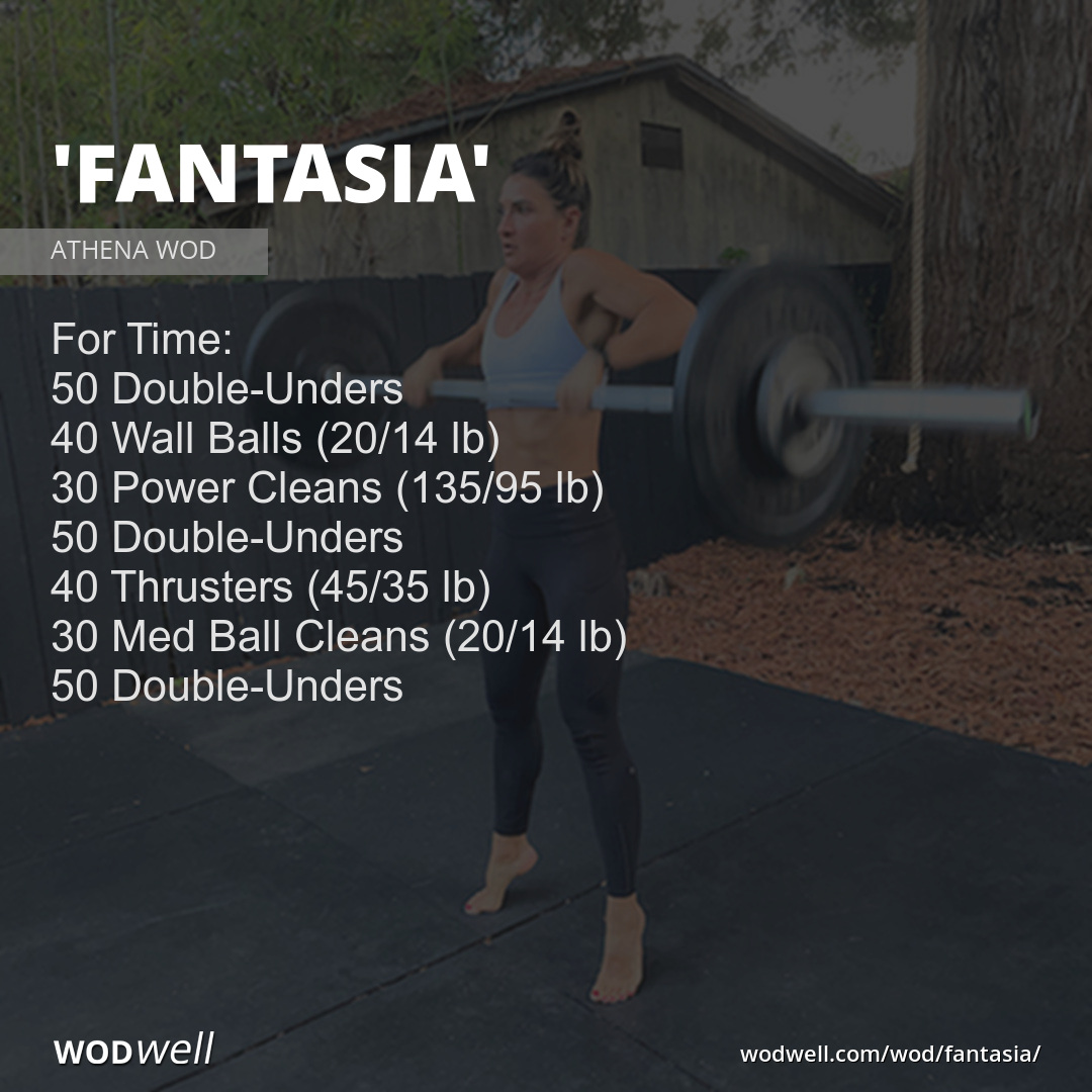 "Fantasia" Workout, ATHENA WOD | WODwell