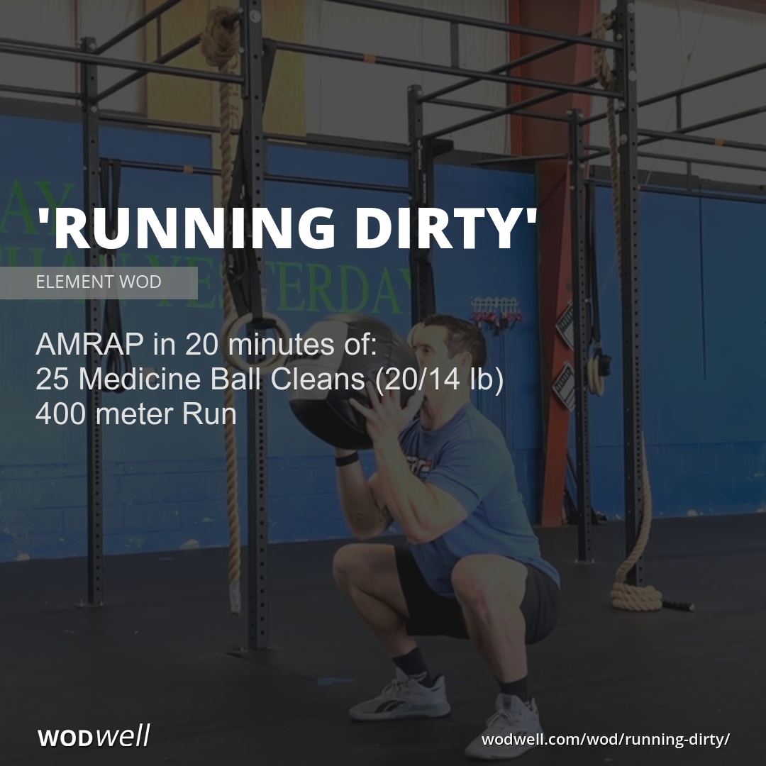 "Running Dirty" Workout, ELEMENT WOD | WODwell