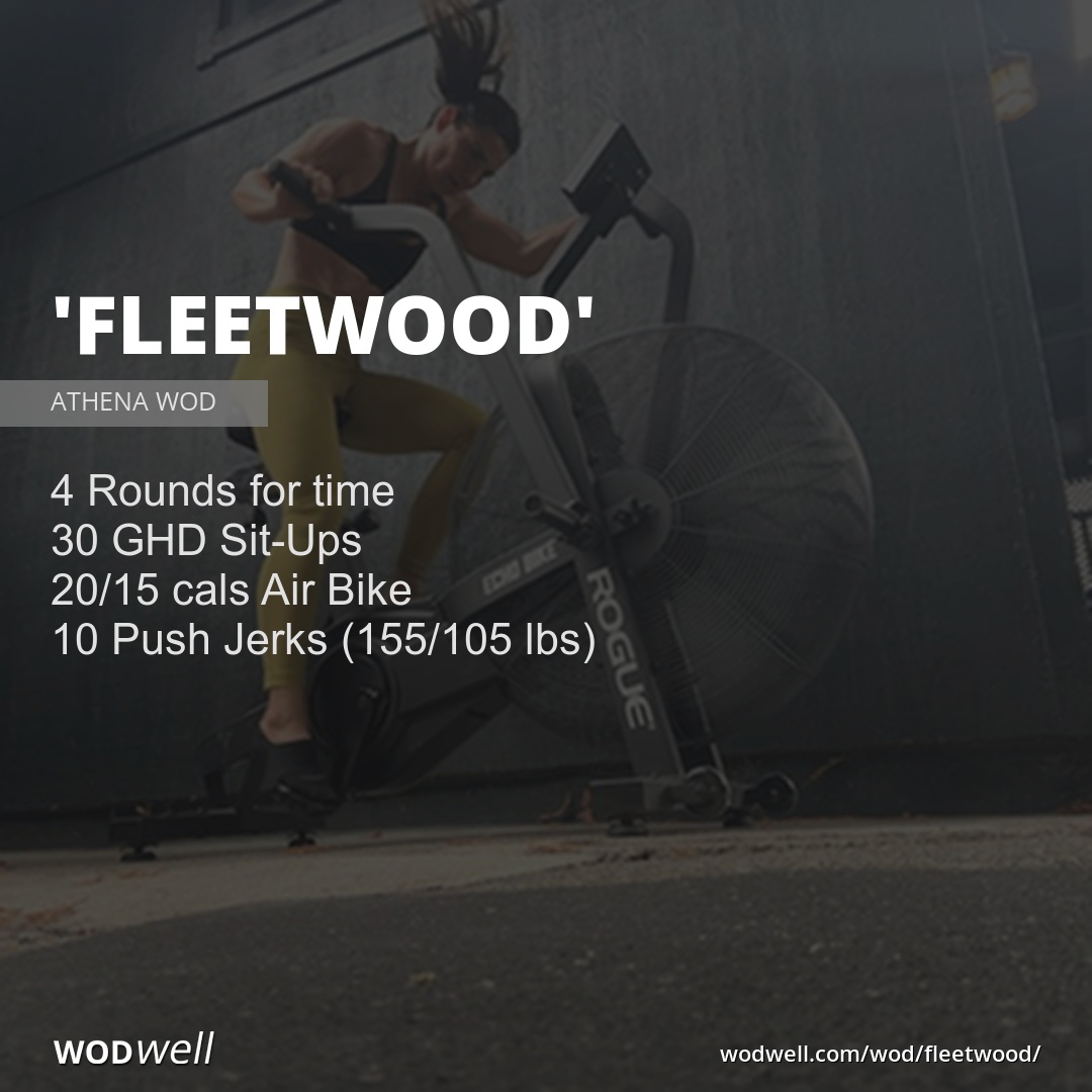 "Fleetwood" Workout, ATHENA WOD | WODwell