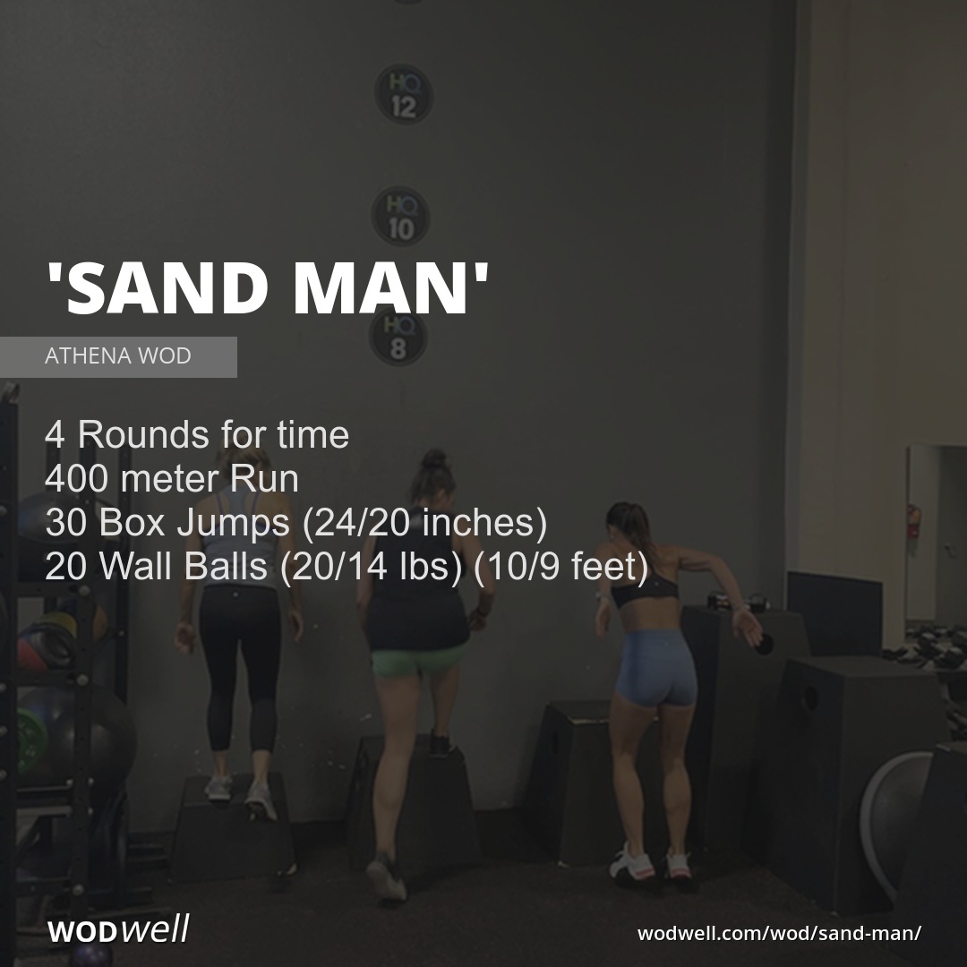 "Sand Man" Workout, ATHENA WOD | WODwell