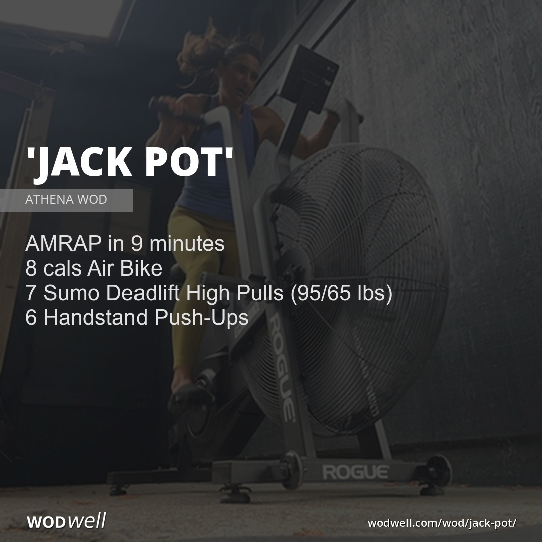 "Jack Pot" Workout, ATHENA WOD | WODwell