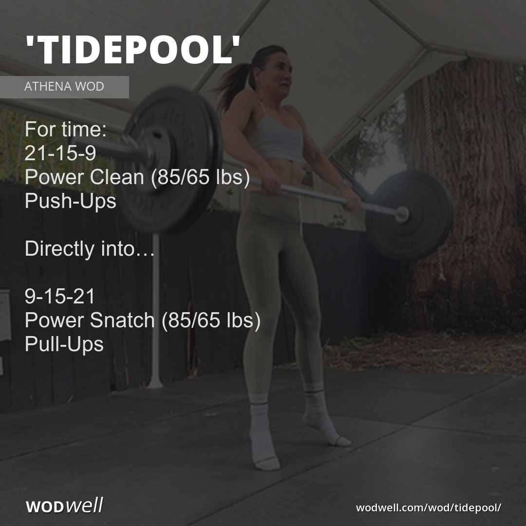 "Tidepool" Workout, ATHENA WOD | WODwell