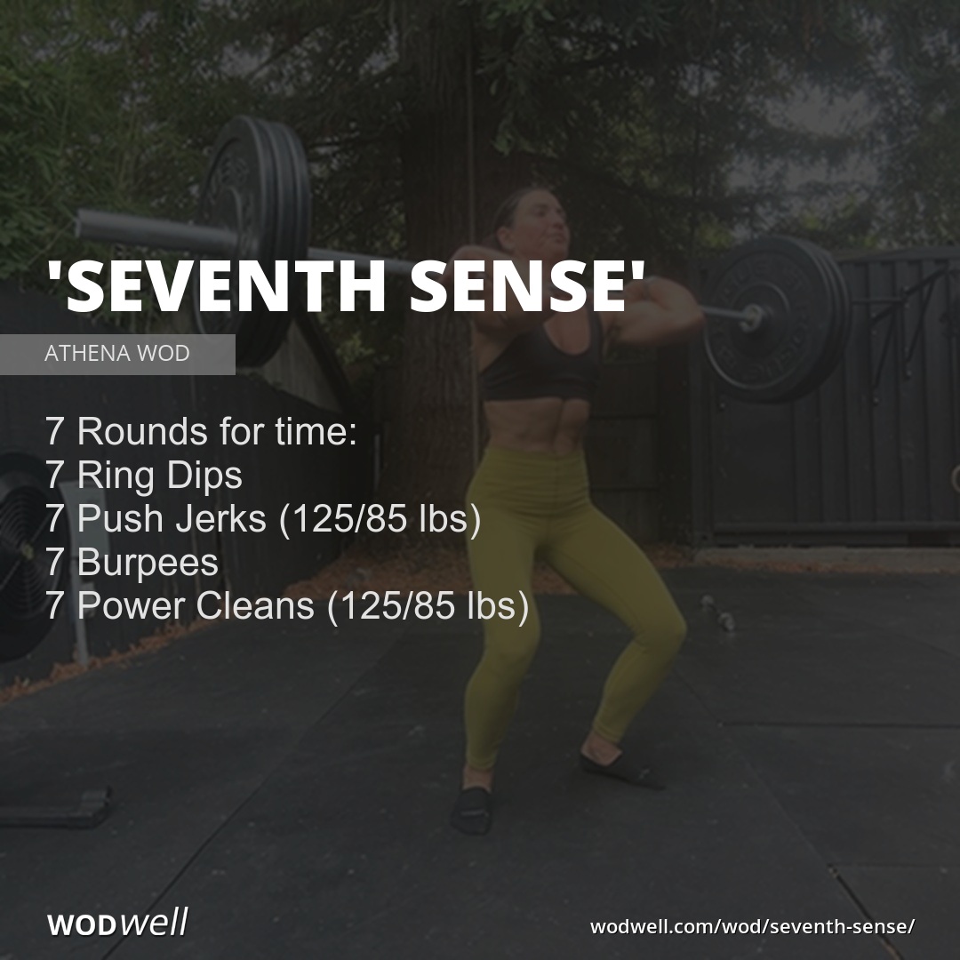 "Seventh Sense" Workout, ATHENA WOD | WODwell