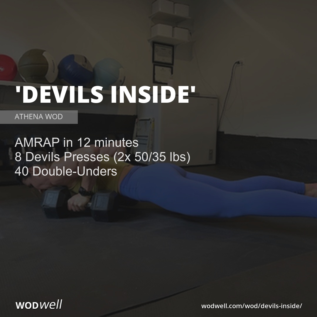 "Devils Inside" Workout, ATHENA WOD | WODwell