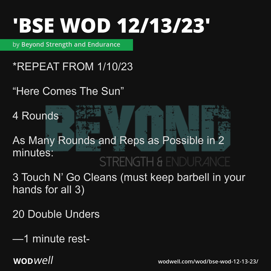 BSE WOD 12 13 23 Workout Coach Creation WOD WODwell bse-wod-12-13-23-workout-coach-creation-wod-wodwell