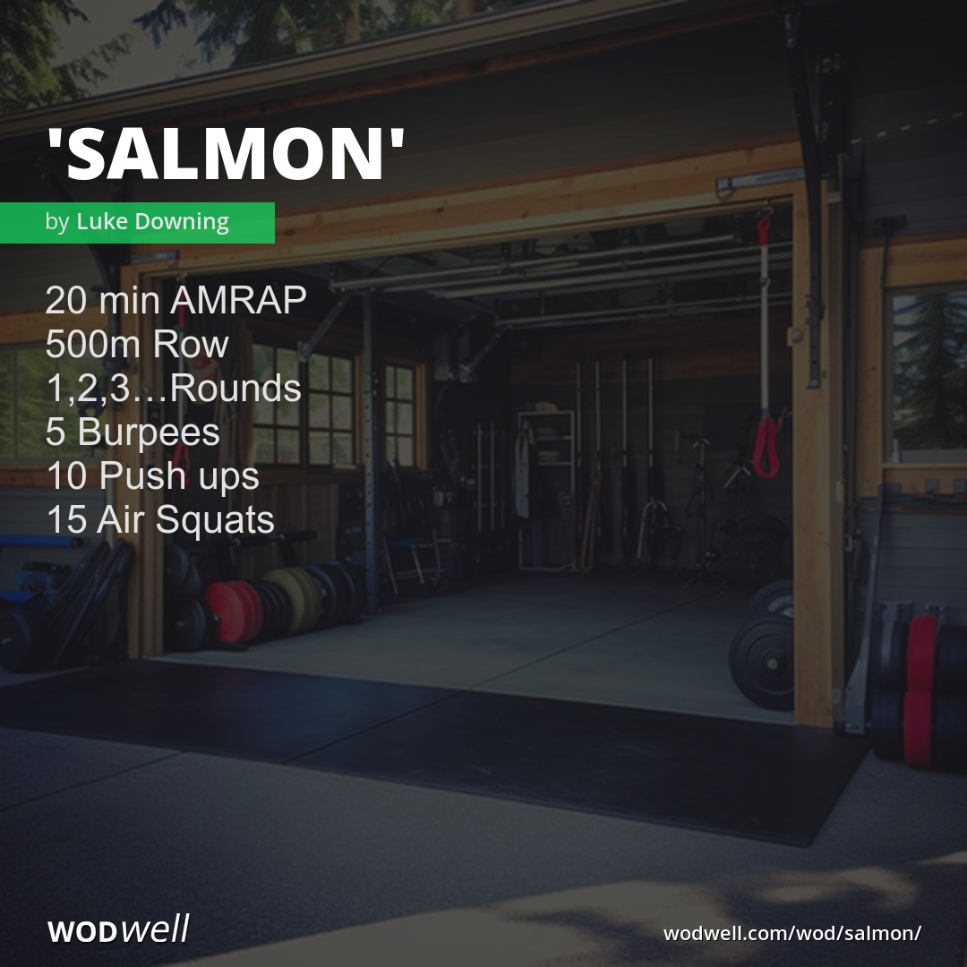 "Salmon" Workout, Coach Creation WOD | WODwell