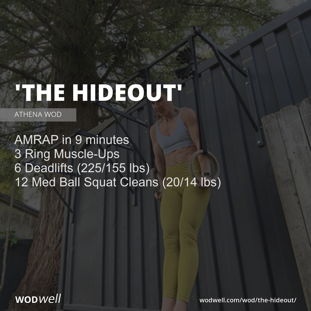 "The Hideout" Workout, ATHENA WOD | WODwell
