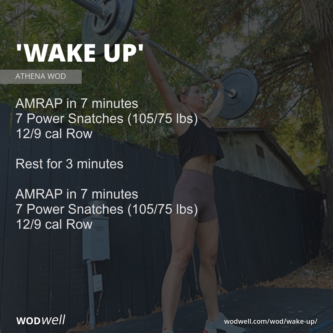 "Wake Up" Workout, ATHENA WOD | WODwell