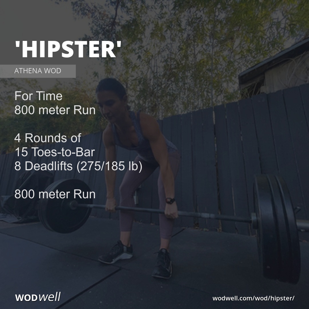 "Hipster" Workout, ATHENA WOD | WODwell