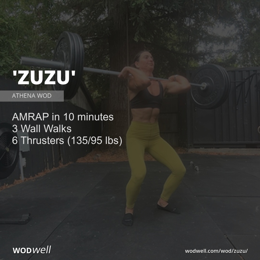 "ZuZu" Workout, ATHENA WOD | WODwell