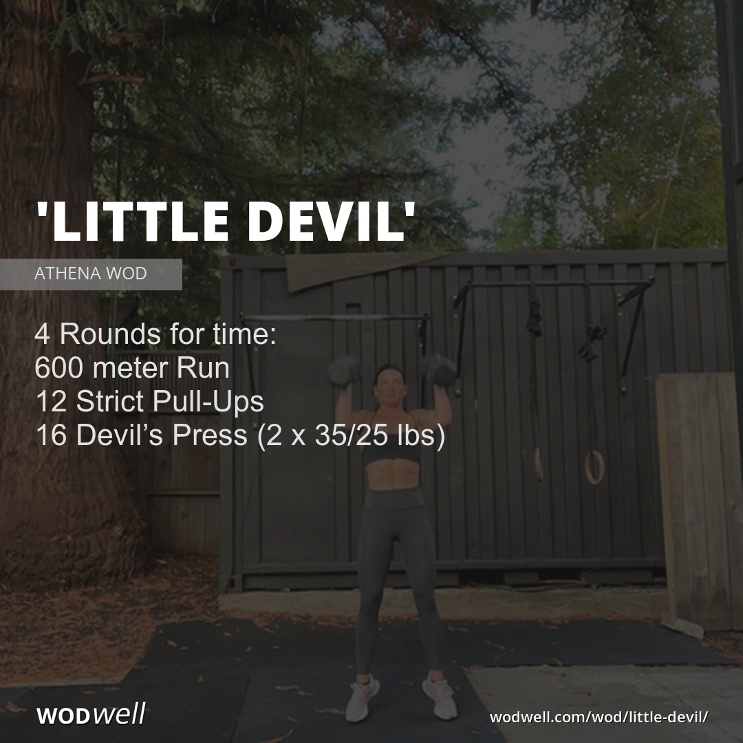 "Little Devil" Workout, ATHENA WOD | WODwell