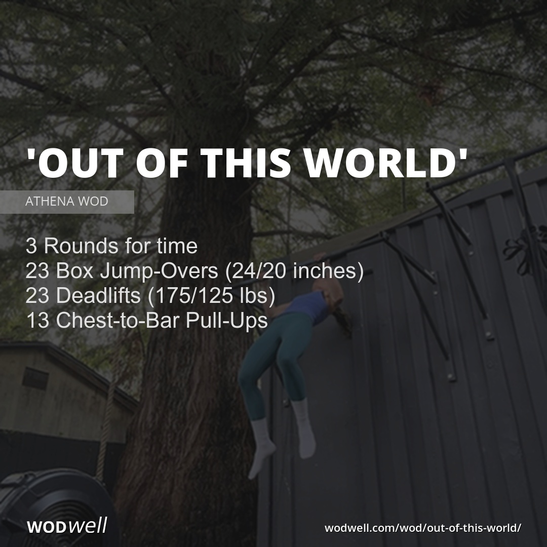 "Out of this World" Workout, ATHENA WOD | WODwell
