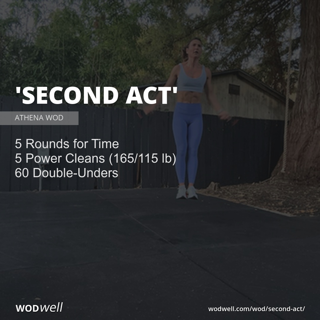 "Second Act" Workout, ATHENA WOD | WODwell