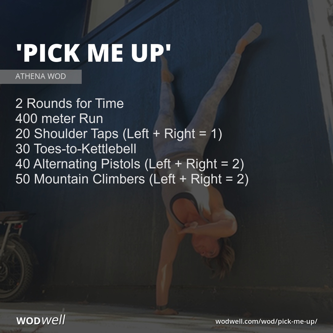 "Pick Me Up" Workout, ATHENA WOD | WODwell