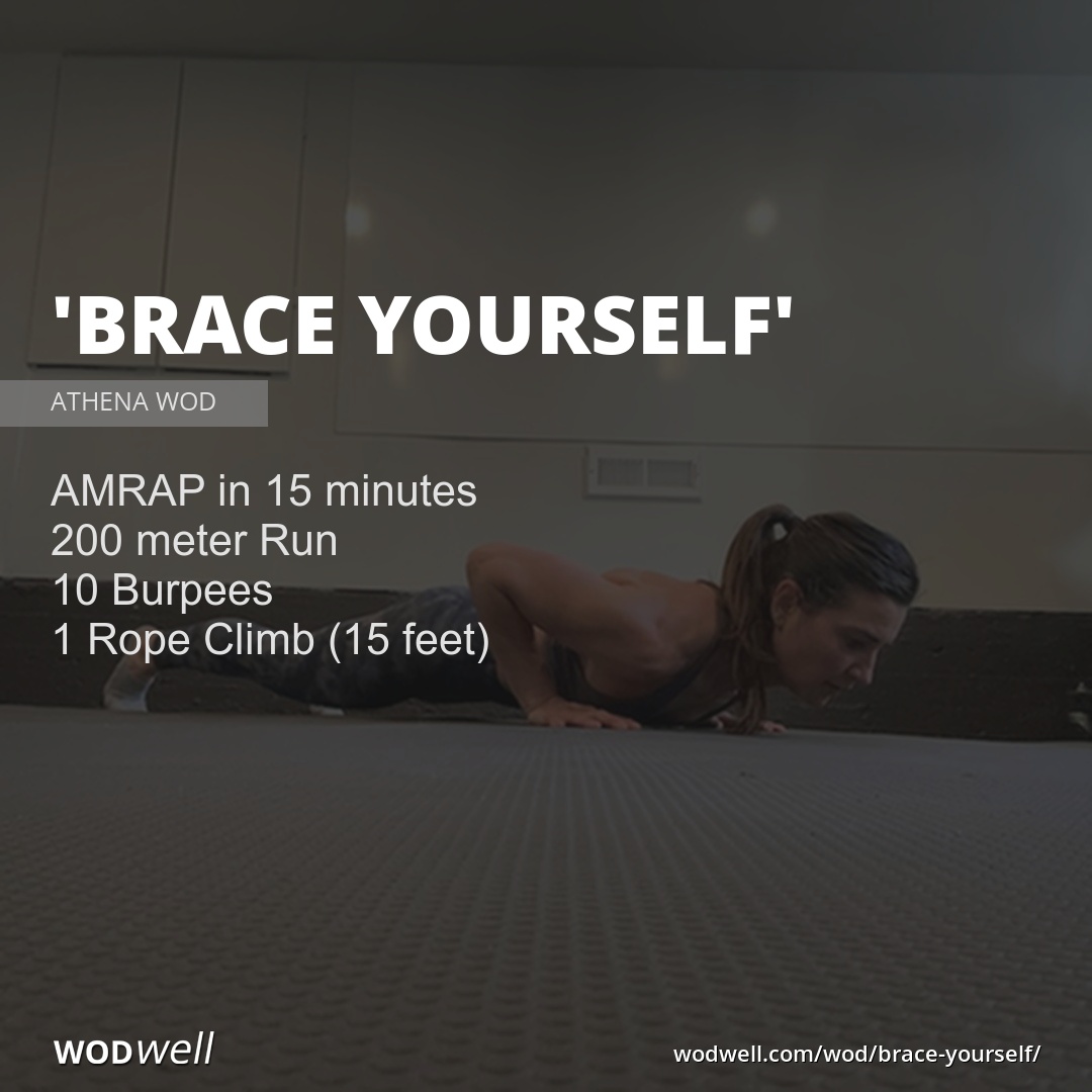 "Brace Yourself" Workout, ATHENA WOD | WODwell