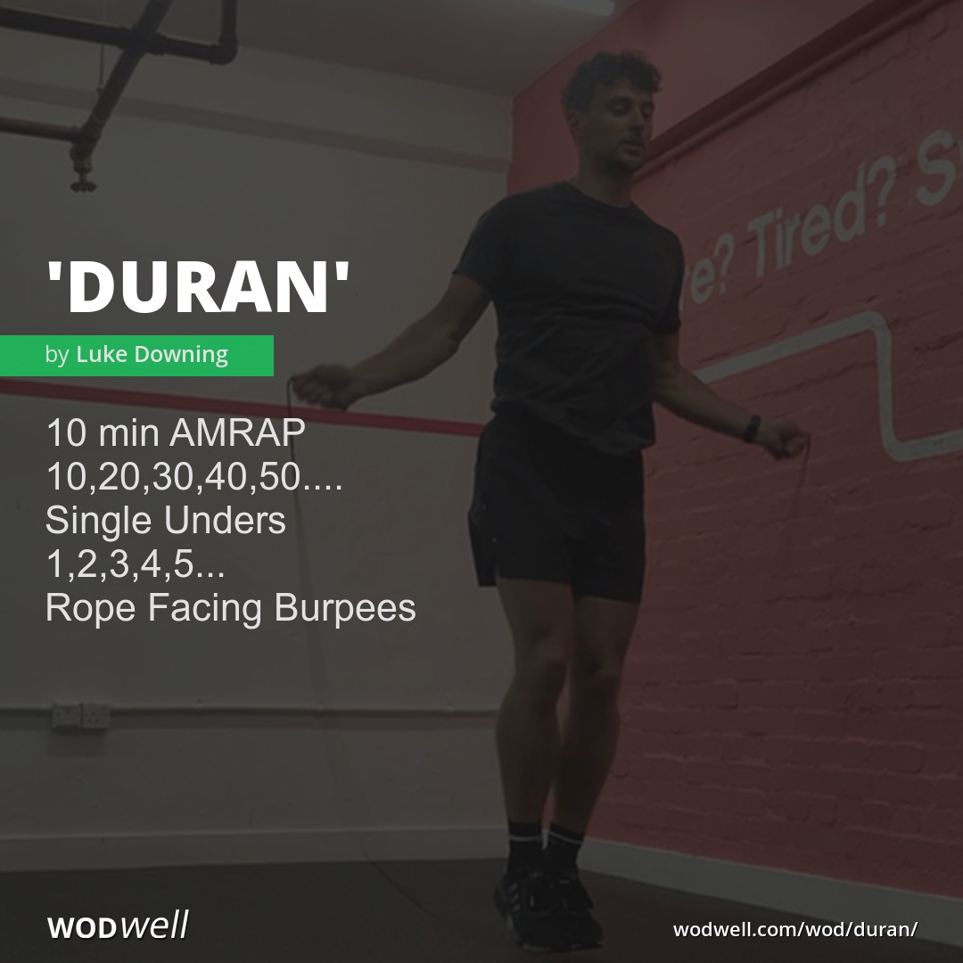 "Duran" Workout, Coach Creation WOD | WODwell