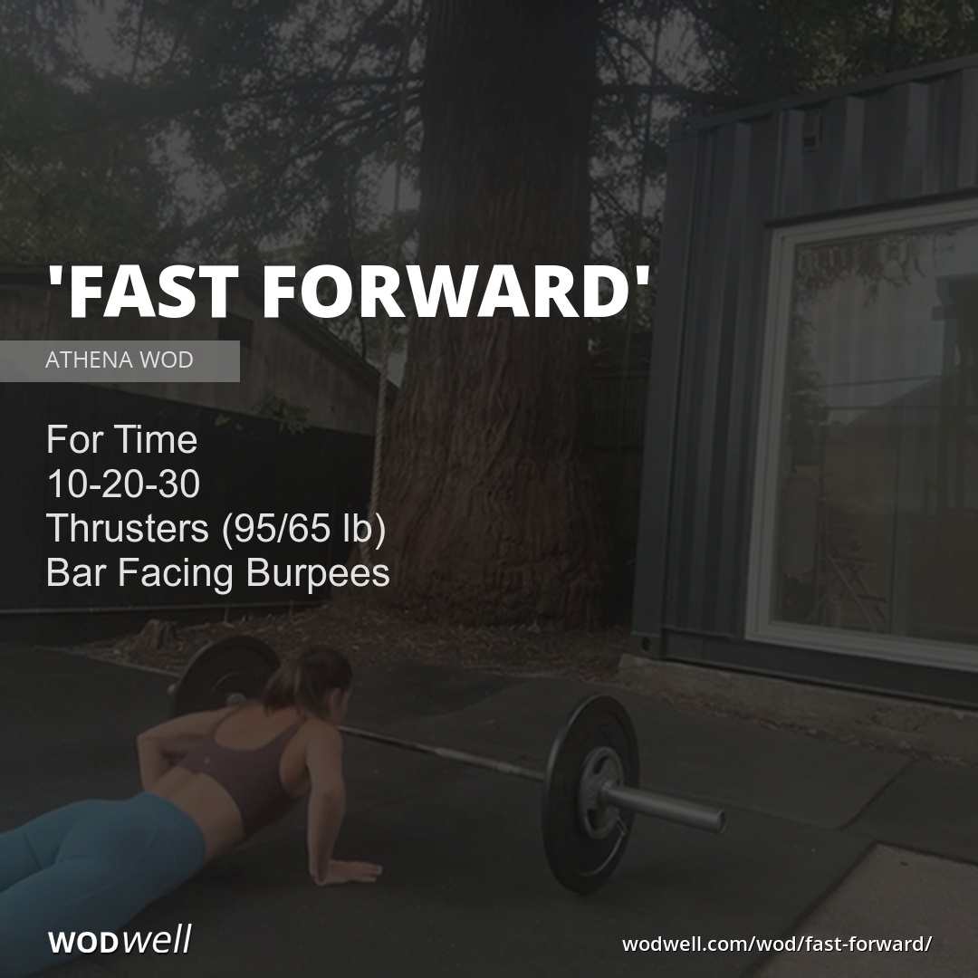 "Fast Forward" Workout, ATHENA WOD | WODwell