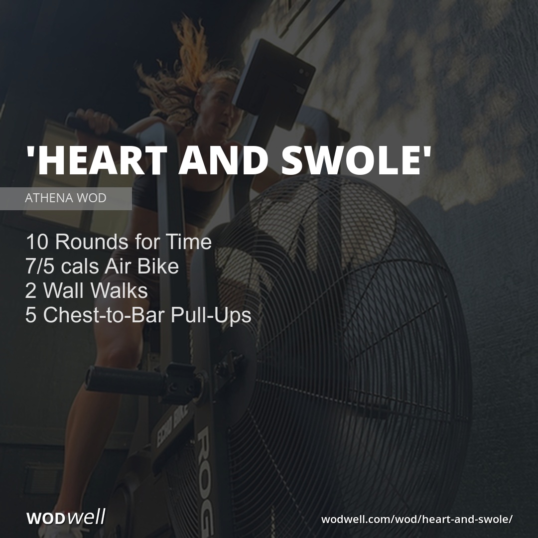 "Heart and Swole" Workout, ATHENA WOD | WODwell