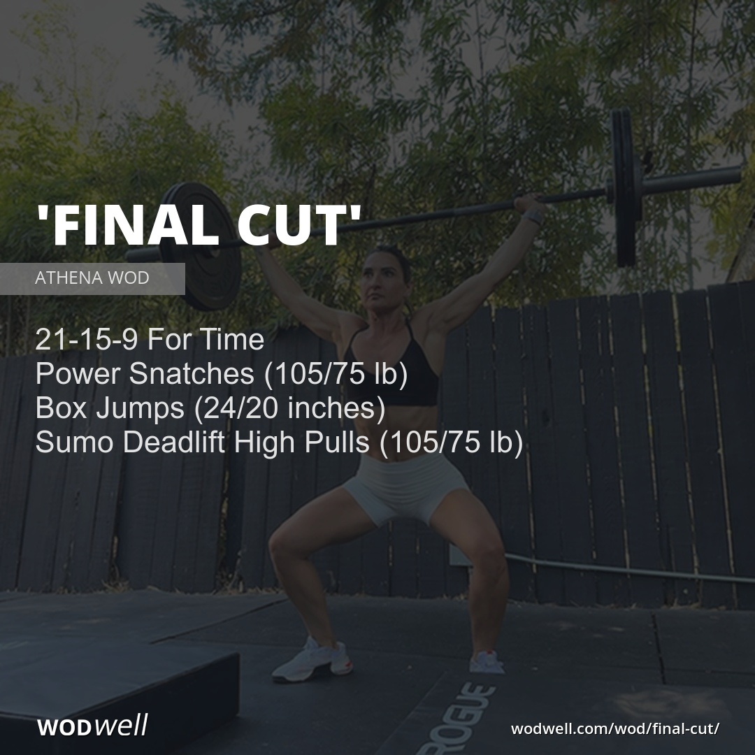 "Final Cut" Workout, ATHENA WOD | WODwell