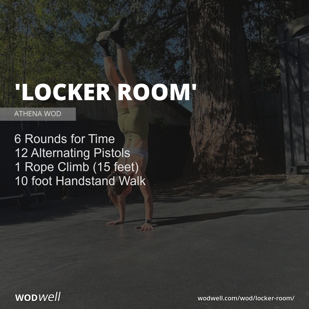 "Locker Room" Workout, ATHENA WOD | WODwell