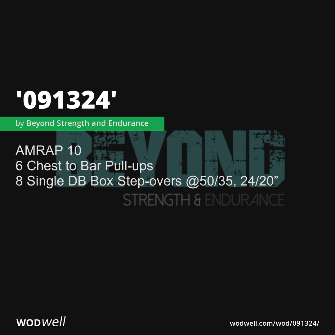 "091324" Workout, Coach Creation WOD | WODwell