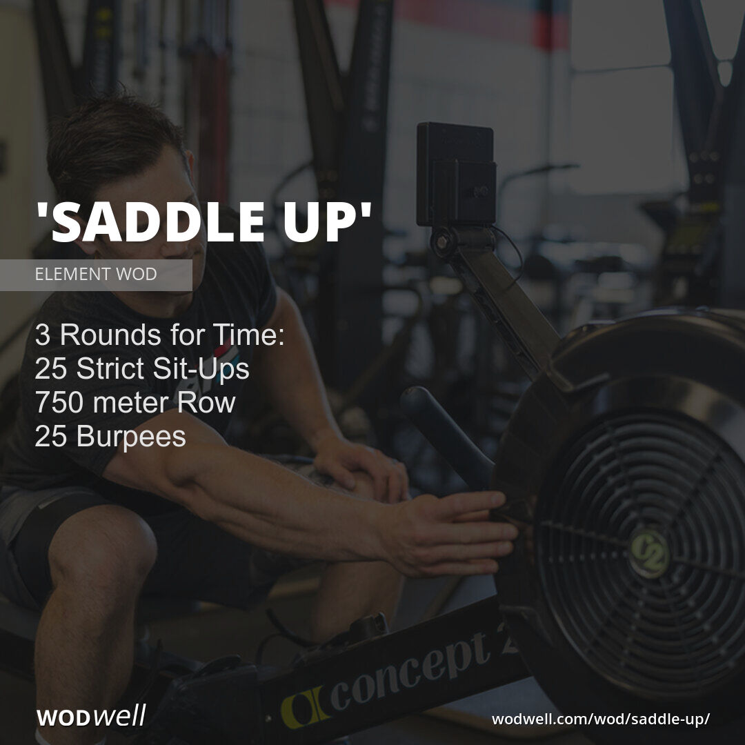 "Saddle Up" Workout, ELEMENT WOD | WODwell