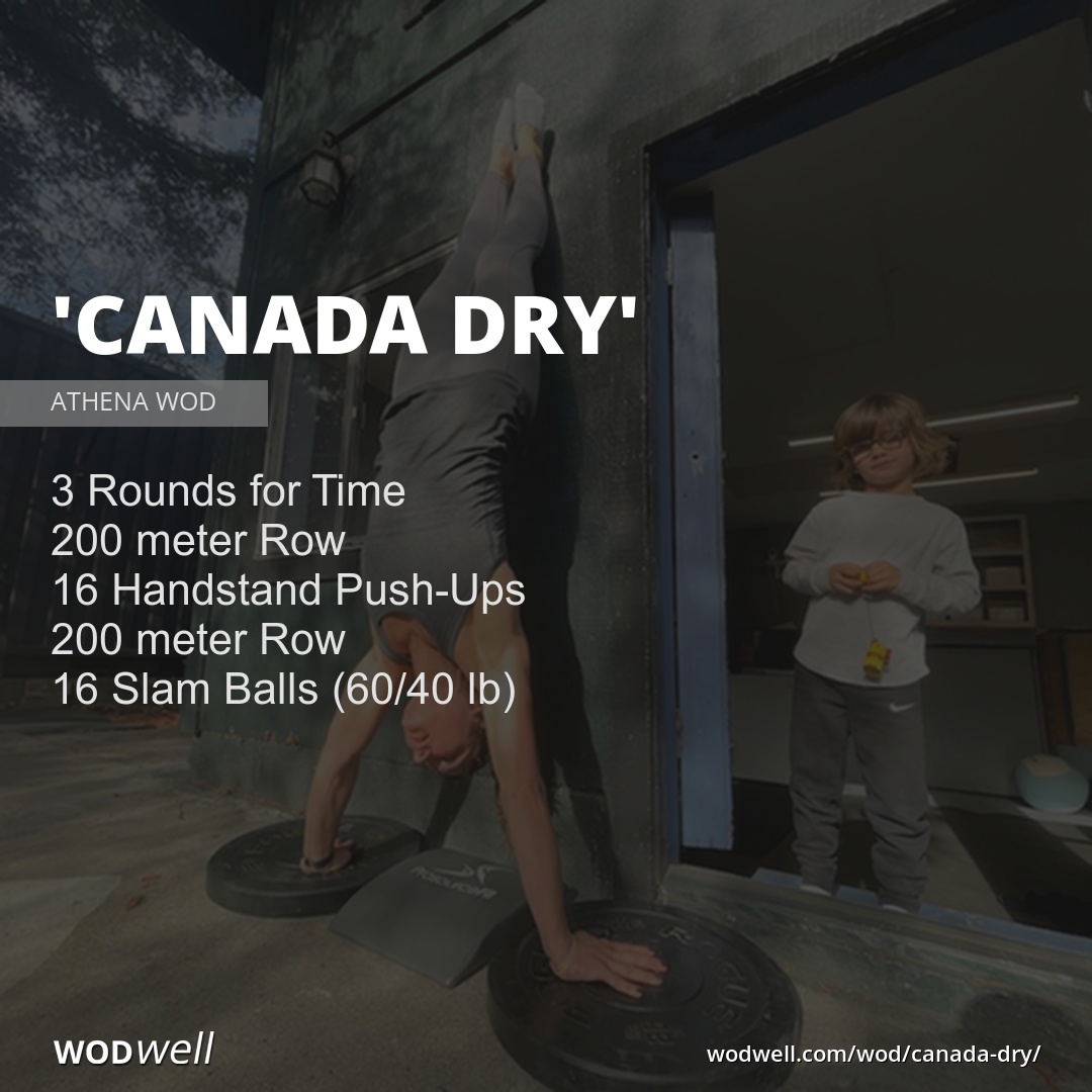 "Canada Dry" Workout, ATHENA WOD | WODwell