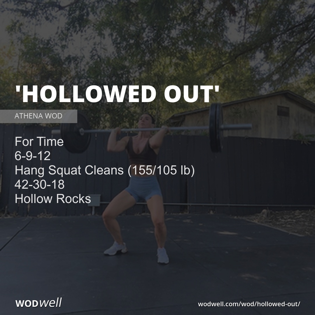 "Hollowed Out" Workout, ATHENA WOD | WODwell