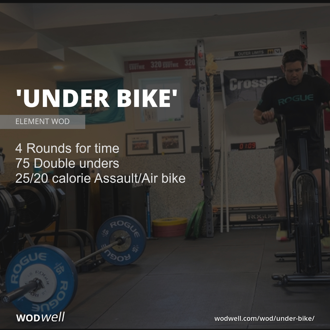 "Under Bike" Workout, ELEMENT WOD | WODwell
