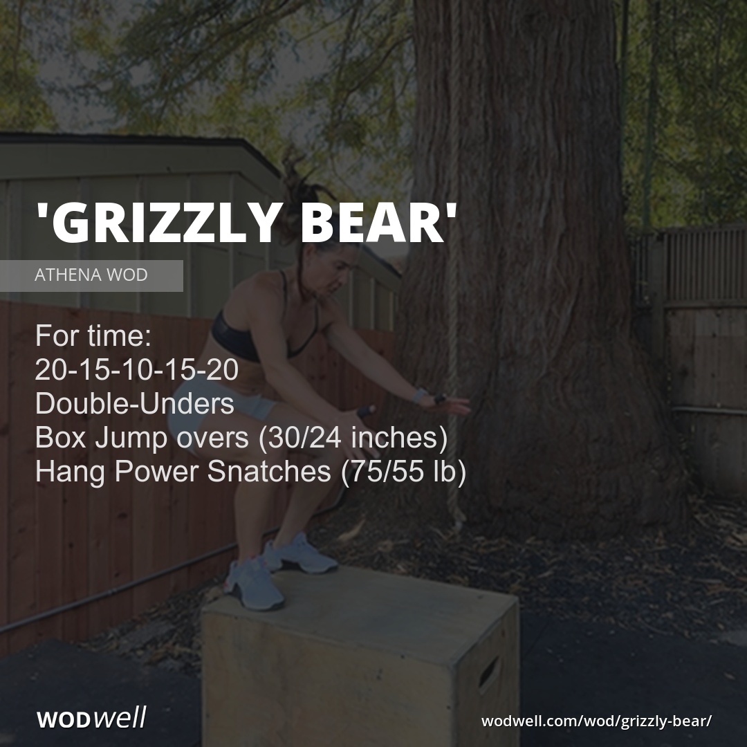 "Grizzly Bear" Workout, ATHENA WOD | WODwell