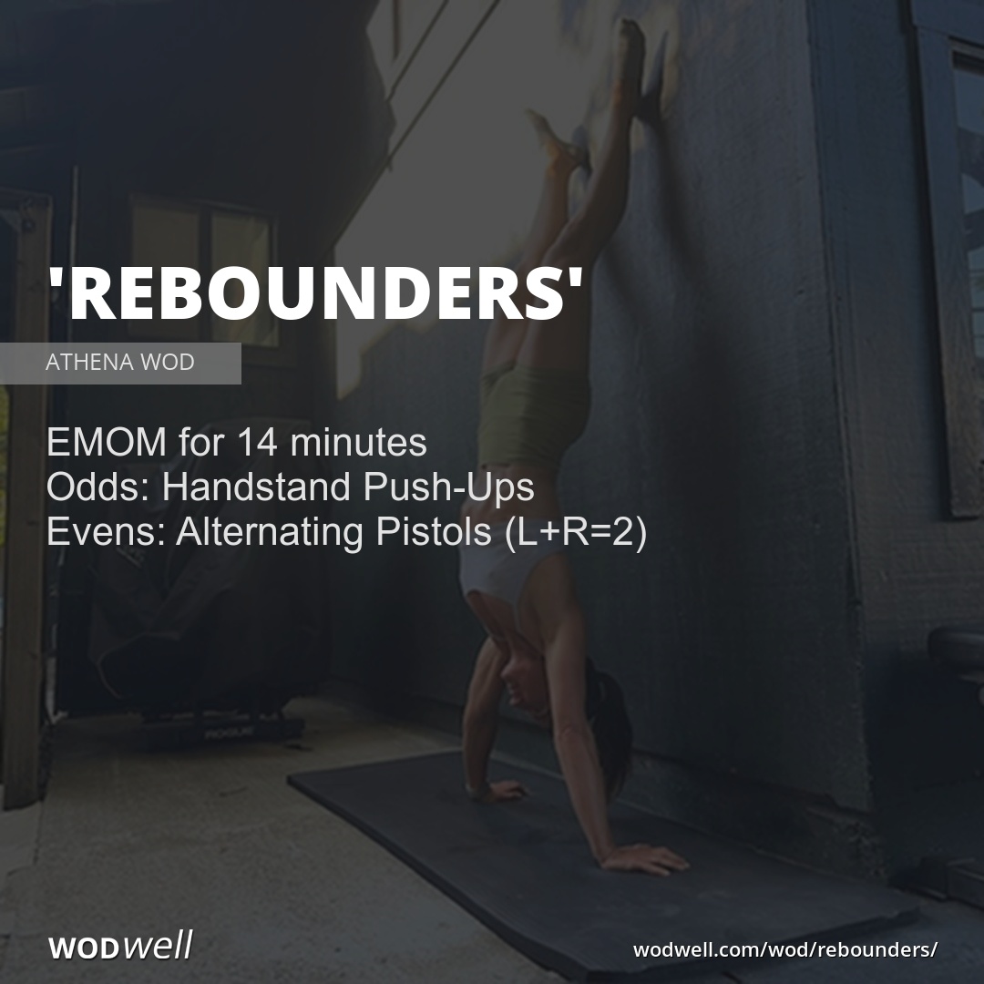 "Rebounders" Workout, ATHENA WOD | WODwell