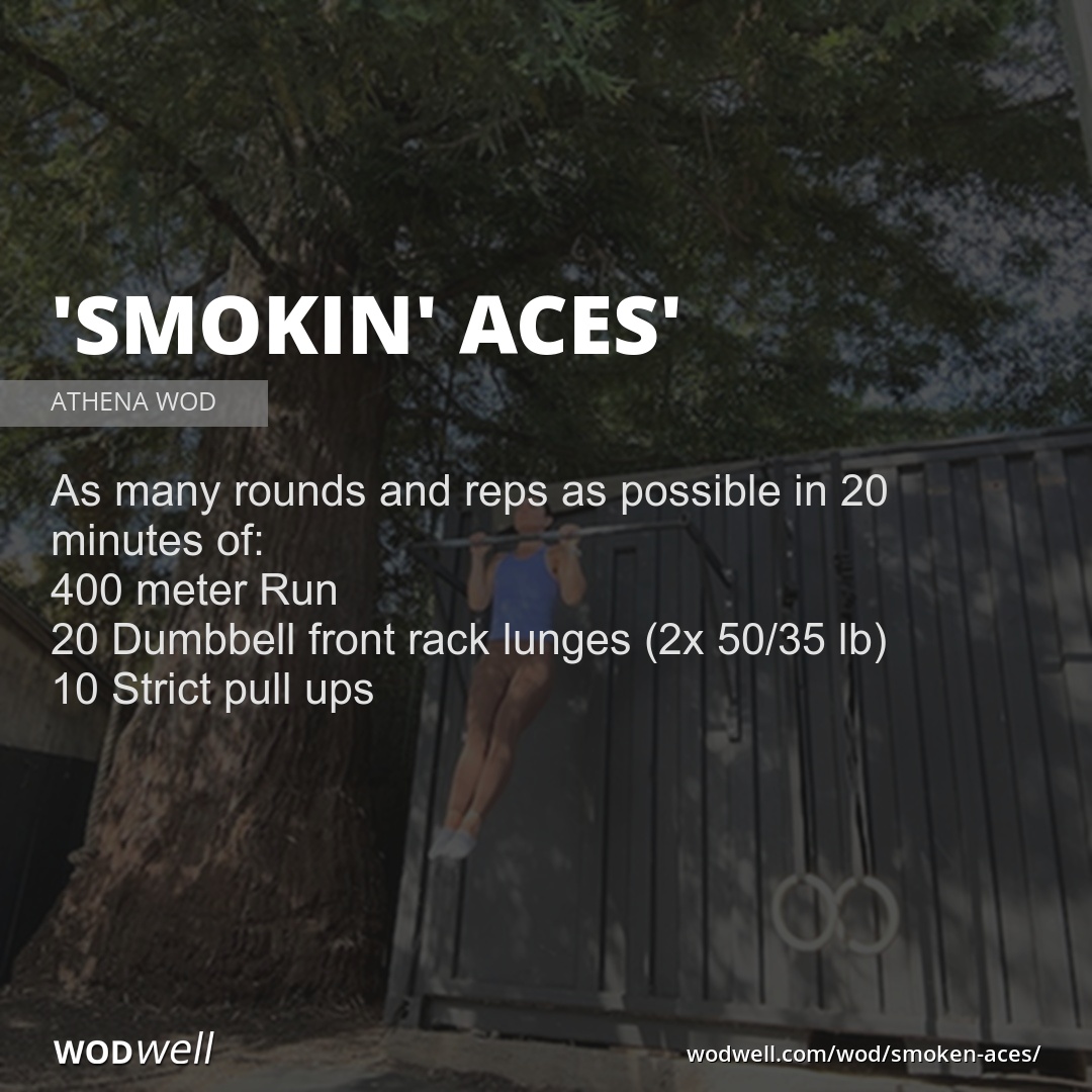 "Smokin' Aces" Workout, ATHENA WOD | WODwell