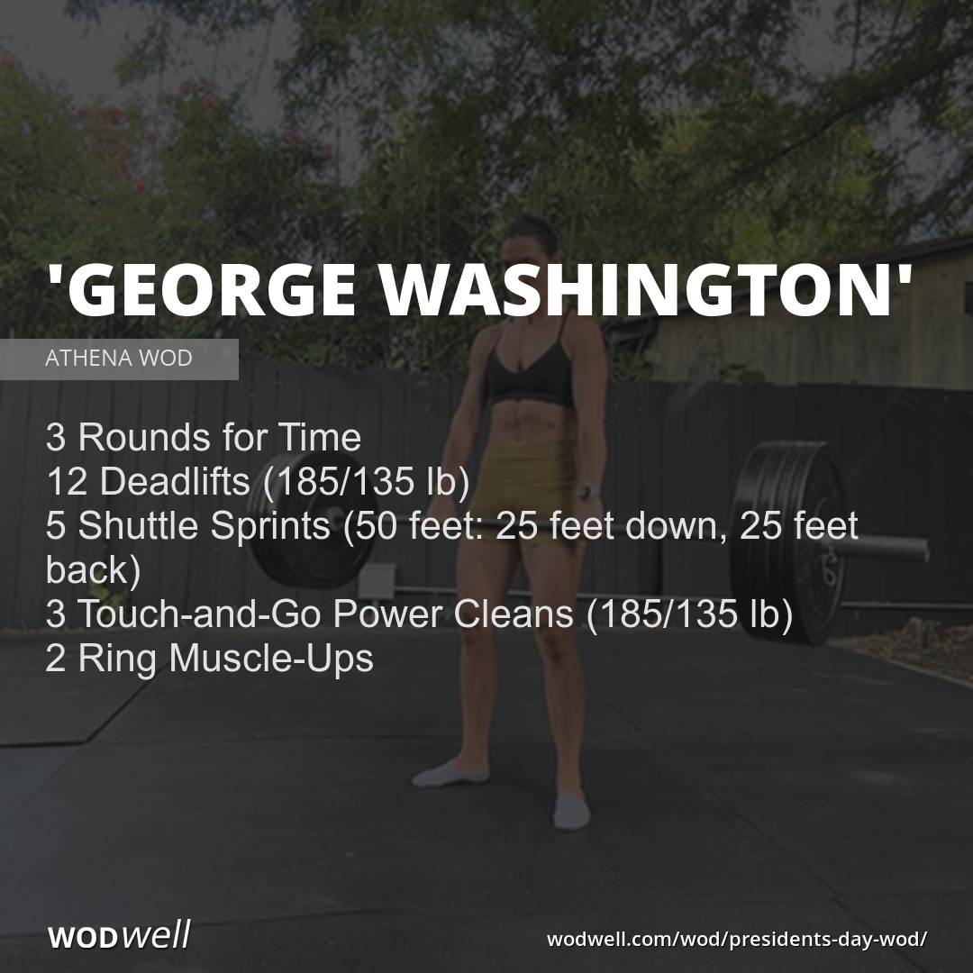 "George Washington" Workout, ATHENA WOD | WODwell