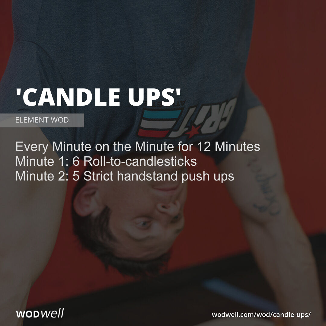 "Candle Ups" Workout, ELEMENT WOD | WODwell
