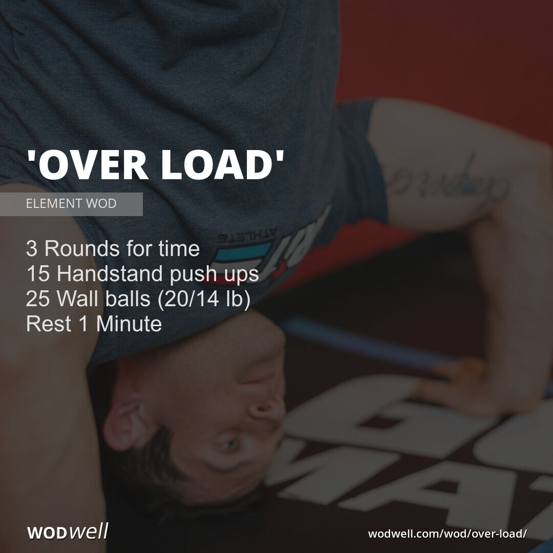 "Over Load" Workout, ELEMENT WOD | WODwell