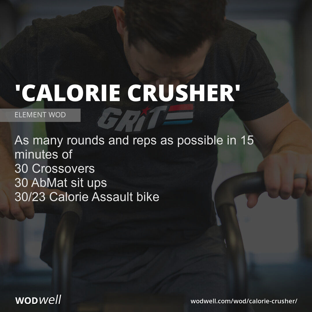 "Calorie Crusher" Workout, ELEMENT WOD | WODwell